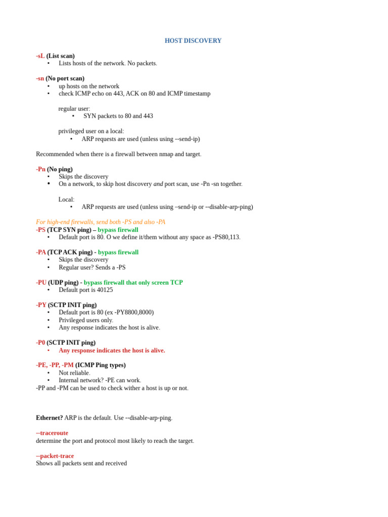 nmap | PDF | Transmission Control Protocol | Port (Computer Networking) nmap | PDF | Transmission Control Protocol | Port (Computer Networking)