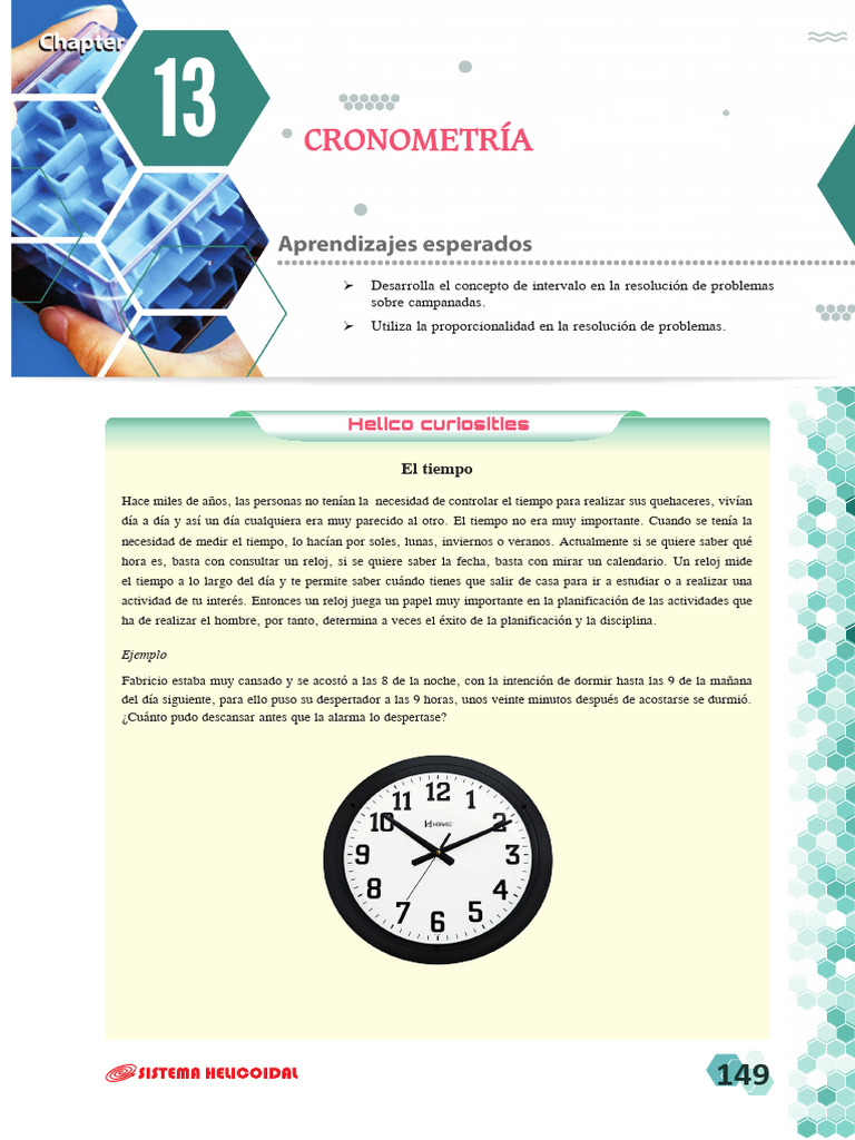 RM Cap13 Compendio | PDF | Reloj