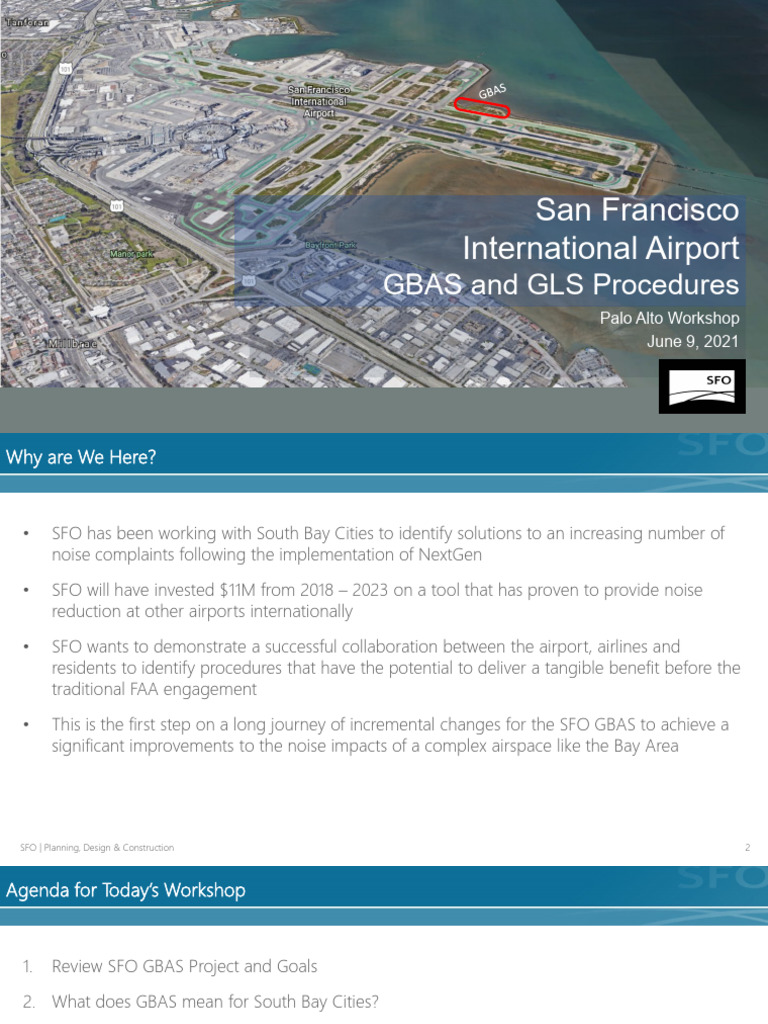 2021june9 South Bay SFO GBAS and GLS Procedures | PDF | San Francisco International Airport ...