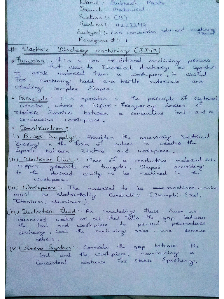 NCAMP Assignment | PDF