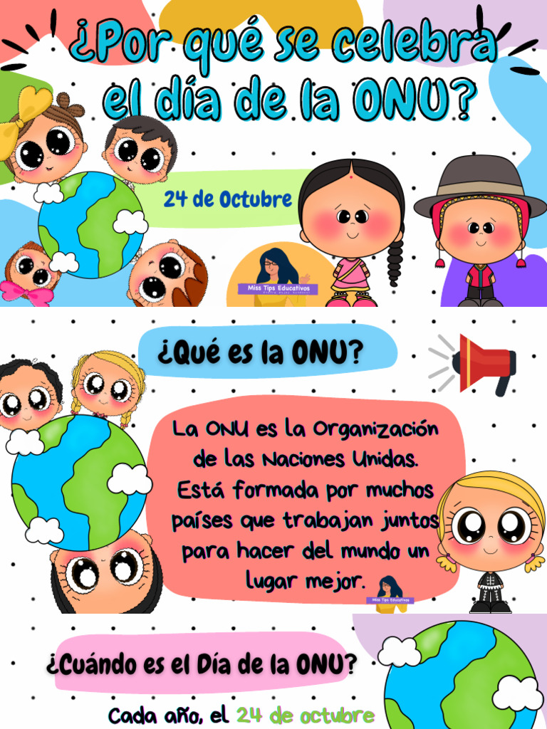 Naciones Unidas Presentación | PDF
