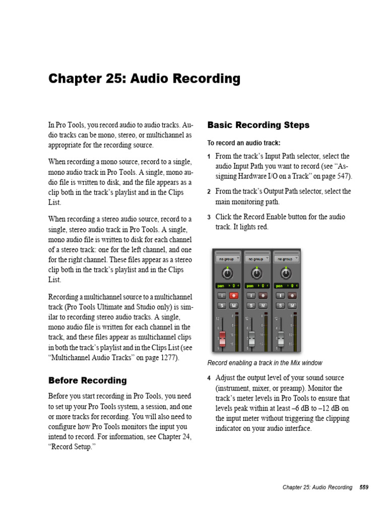 Chapter 25 Audio Recording | PDF | Recording | Sound Production Technology