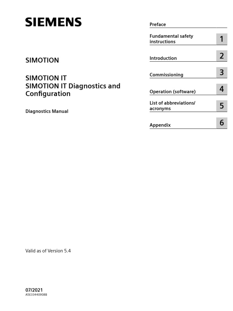 SIMOTION IT Diagnostics and Configuration en-US | PDF | World Wide Web ...