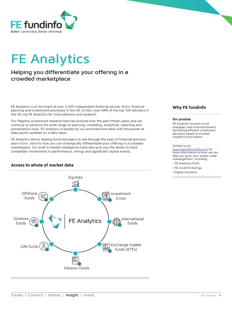 FE Analytics: Empowering Fund Managers | PDF | Analytics | Investing