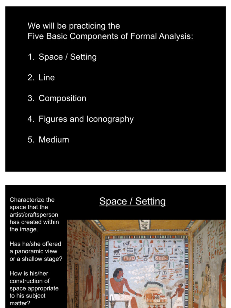 Practice Formal Analysis (2) | PDF | Composition (Visual Arts) | Gesture