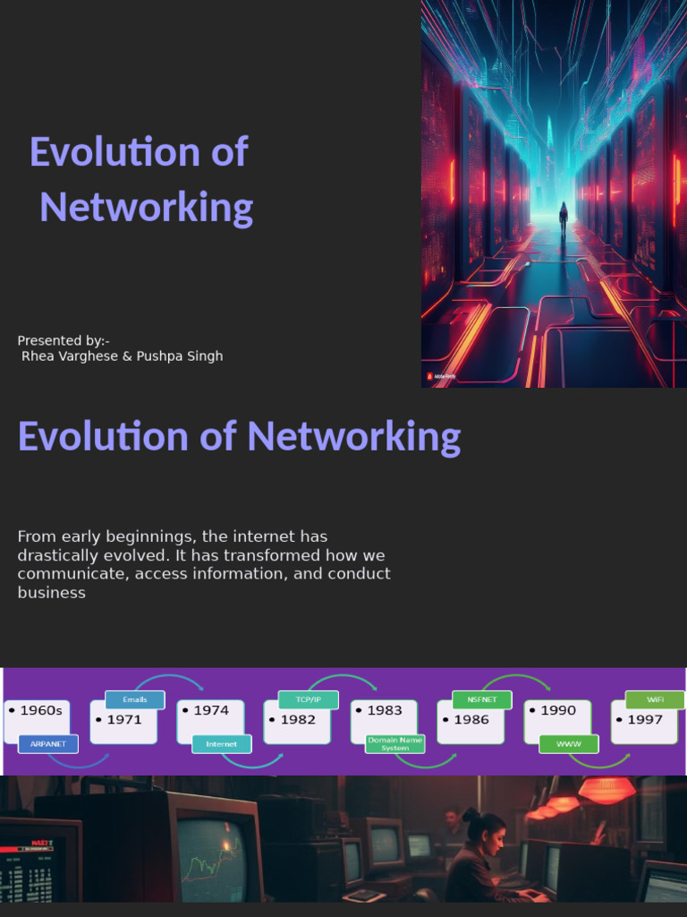 Evolution of Networking Rhea | PDF