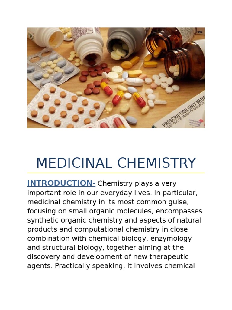 Medicinal Chemistry