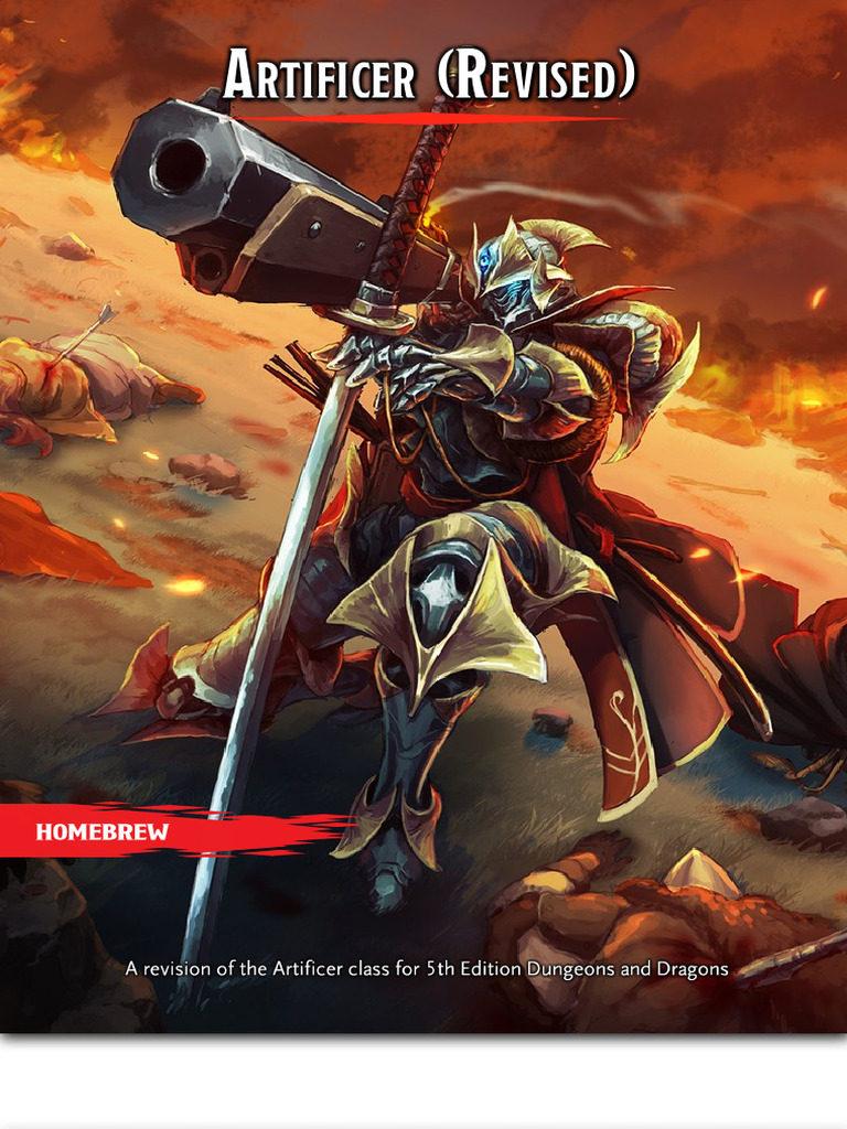 Artificer (Revised) - GM Binder | PDF | Gary Gygax Games | Dungeons & Dragons