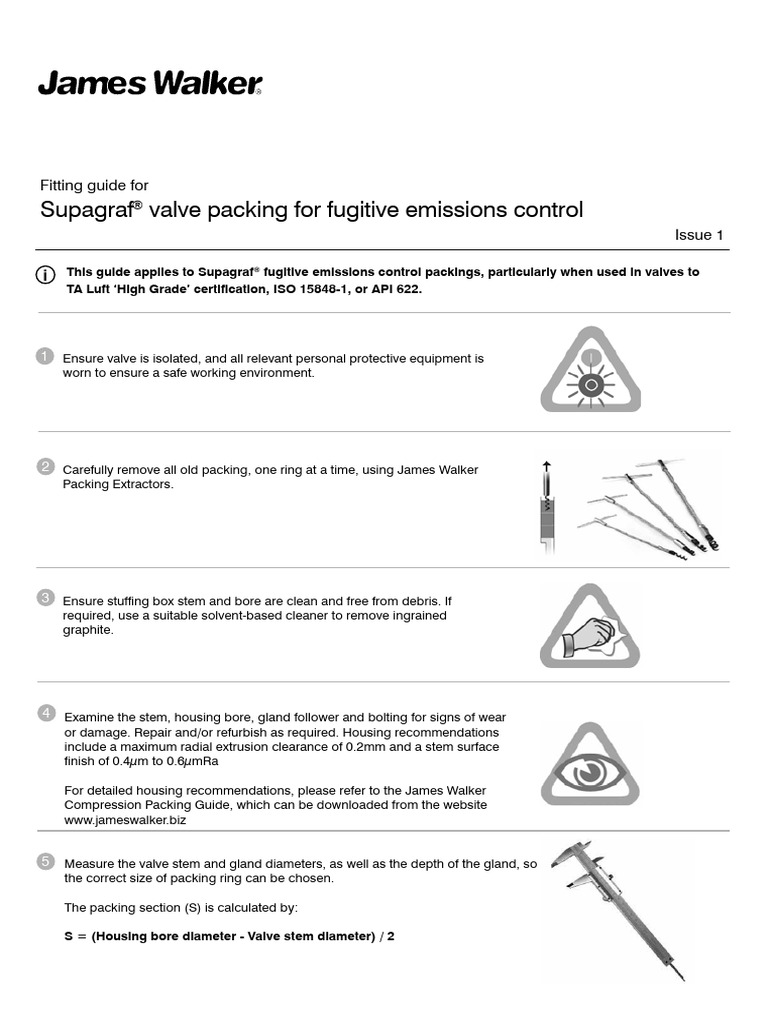 Supagraf - Valve - Packing - For - Fugitive - Emissions - Control 1 ...