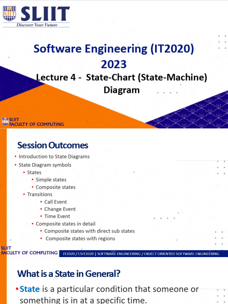 State Chart | PDF | Computing | Computer Programming