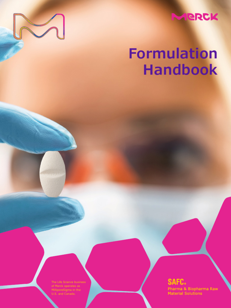 Formation Handbook Ag3737en MK | PDF | Tablet (Pharmacy) | Pharmaceutical Formulation