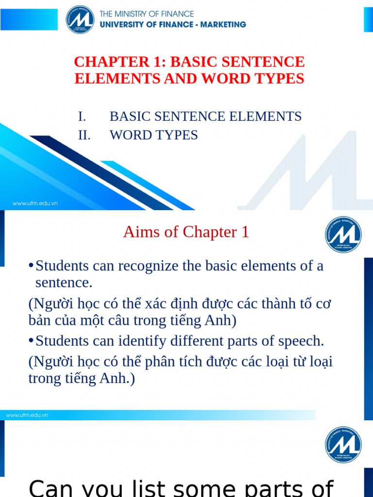 Chapter 1 Part II | PDF | Verb | Noun Chapter 1 Part II | PDF | Verb | Noun