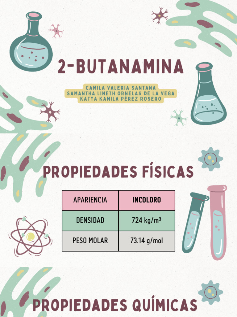 Propiedades y Uso de 2-Butanamina | PDF