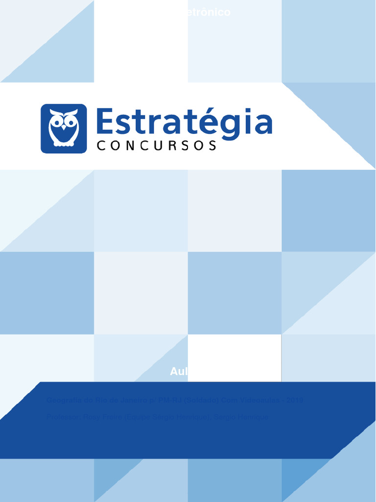 3.5 Organização Do Espaço Urbano: Rede Urbana e Regiões Metropolitanas ...