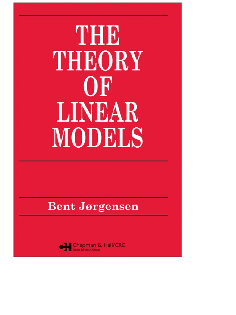 Theory of Linear Models | PDF | Regression Analysis | Linear Regression