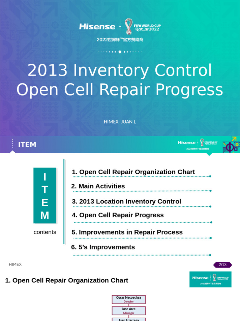 OC Repair Progress 2022 | PDF