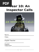GCSE An Inspector Calls Study Guide | PDF
