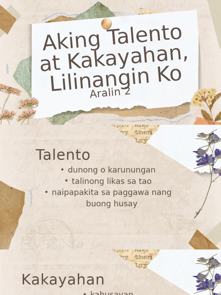 Values Aralin 2 | PDF