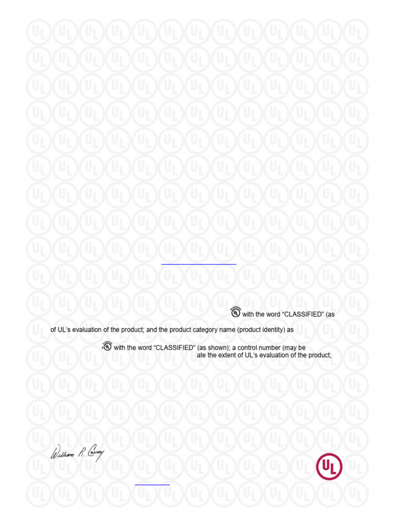 CERTIFICADO UL - BASORFIL | PDF | Electrical Components | Wire