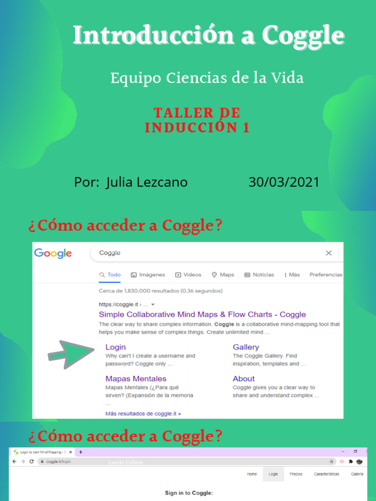 Guía Práctica para Usar Coggle | PDF | Estilo de vida
