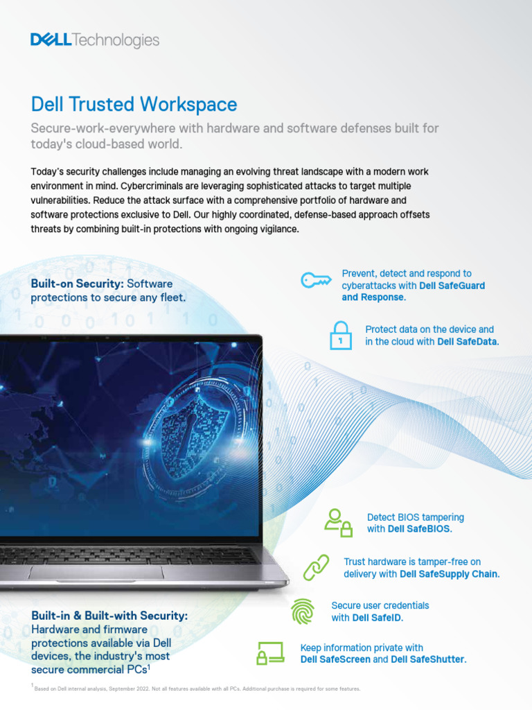 DELL TRUSTED WORKSPACE | PDF | Dell | Security