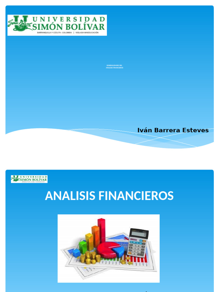 2.0 Generalidades Del Analisis Financiero | PDF | Business | Estado financiero