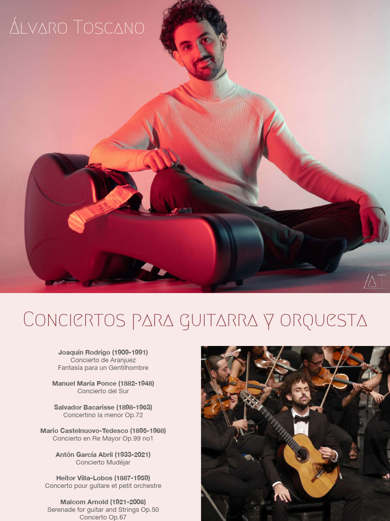 Dossier Alvaro Toscano | PDF | Concierto | Música clásica