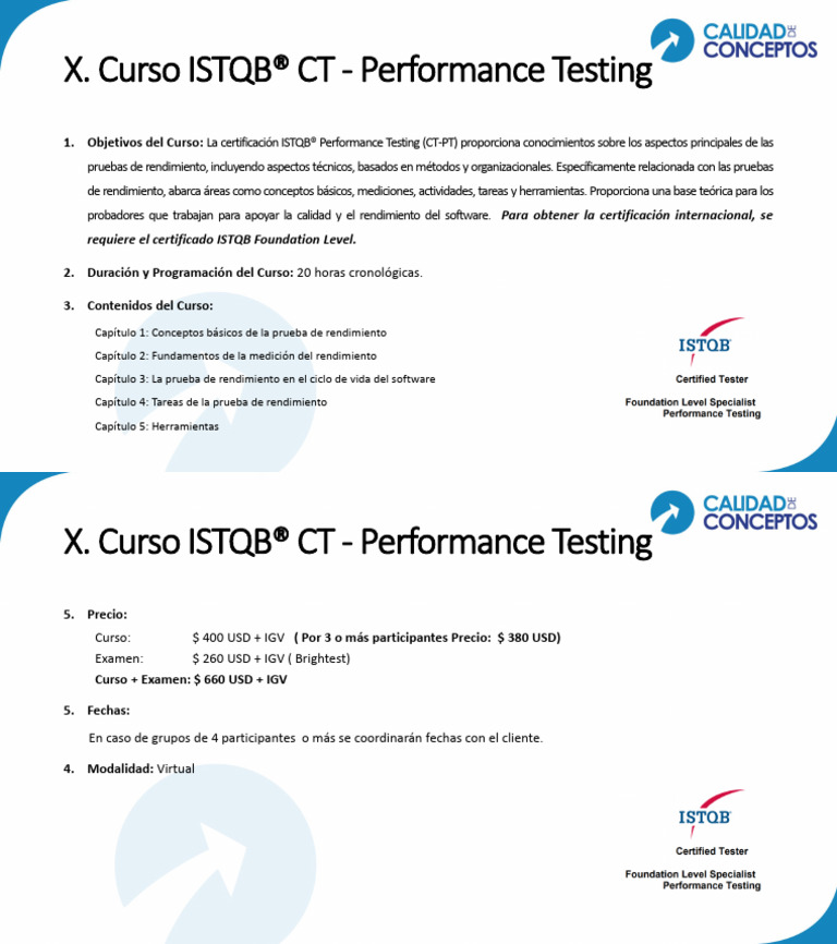 Performance Testing | PDF | Informática