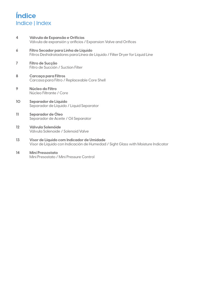 Nova Versão - Catálogo de Componentes - Junho 2023 | PDF | Válvula ...
