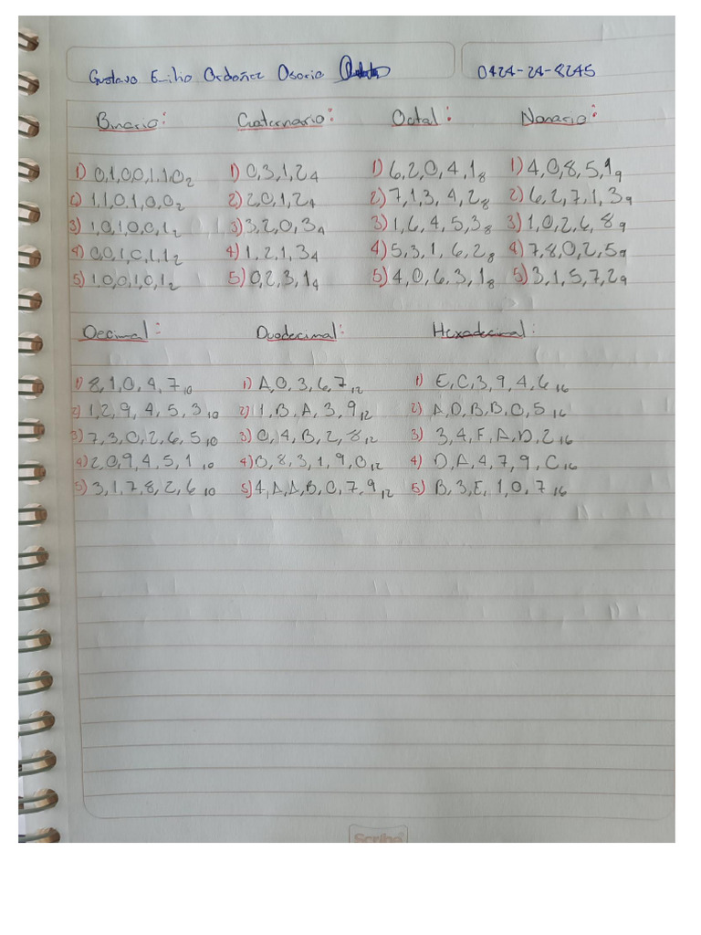 Ejercicio de Mate | PDF