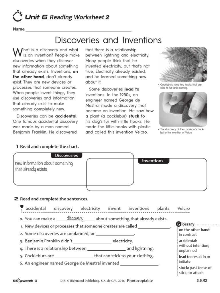 Stopwatch 3 Unit 6 Reading 8grade | PDF