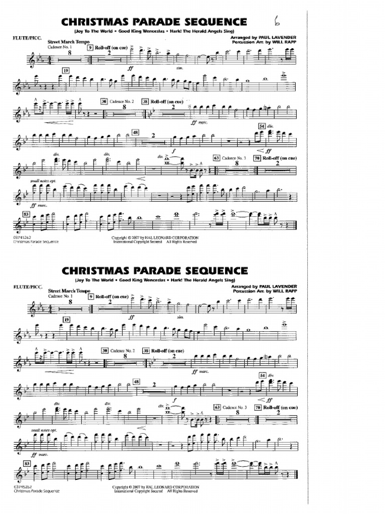 ChristmasParade Lavender | PDF