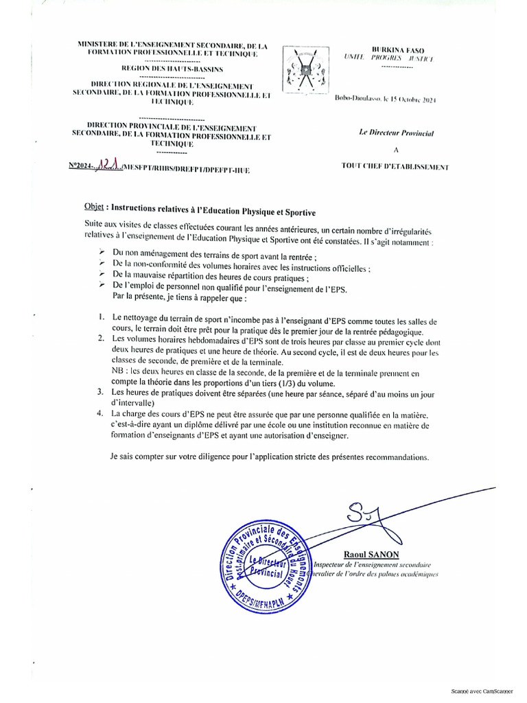 Instructions EPS | PDF