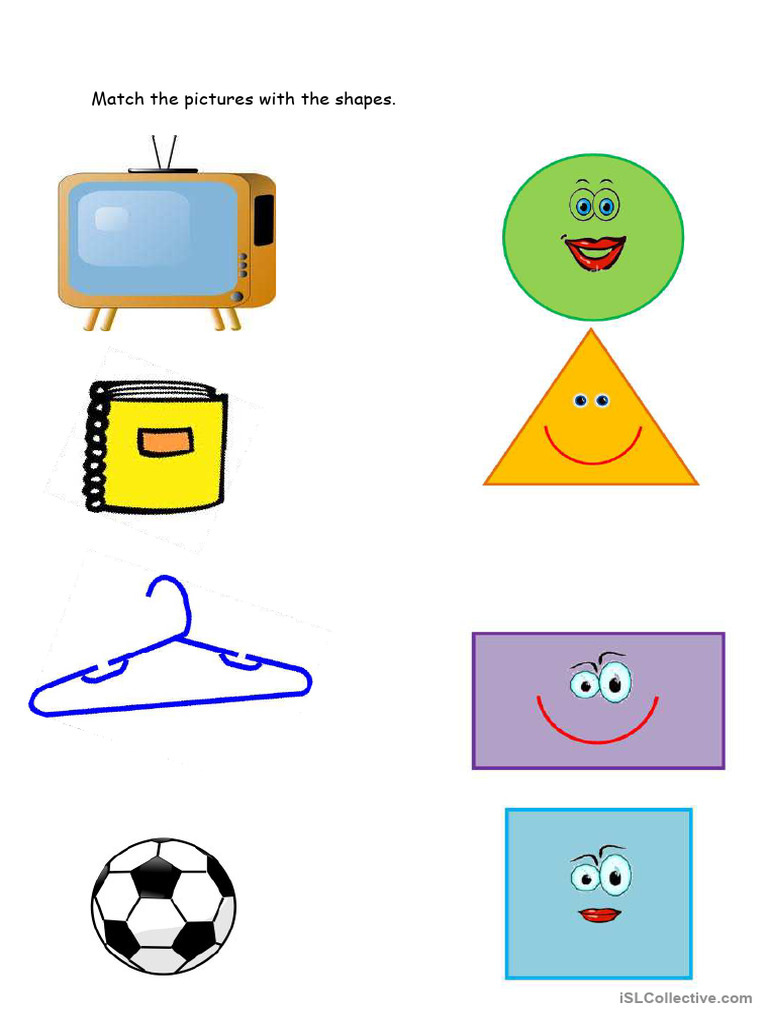 Shapes Handout For Kindergarten | PDF