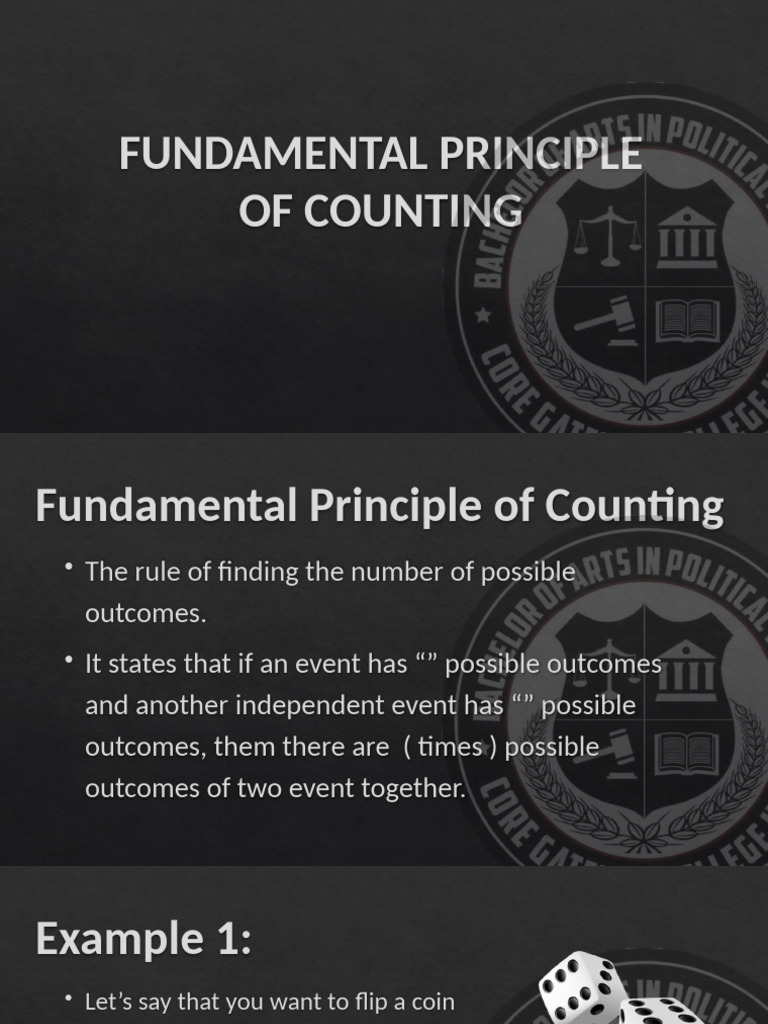 Lecture 11 Fundamental Principle of Counting Techniques | PDF | Permutation | Mathematics