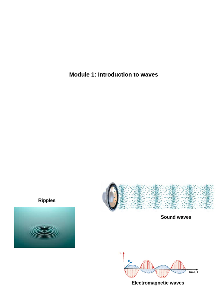 2-Waves on a string-04-01-2024 | PDF | Waves | Mechanical Engineering