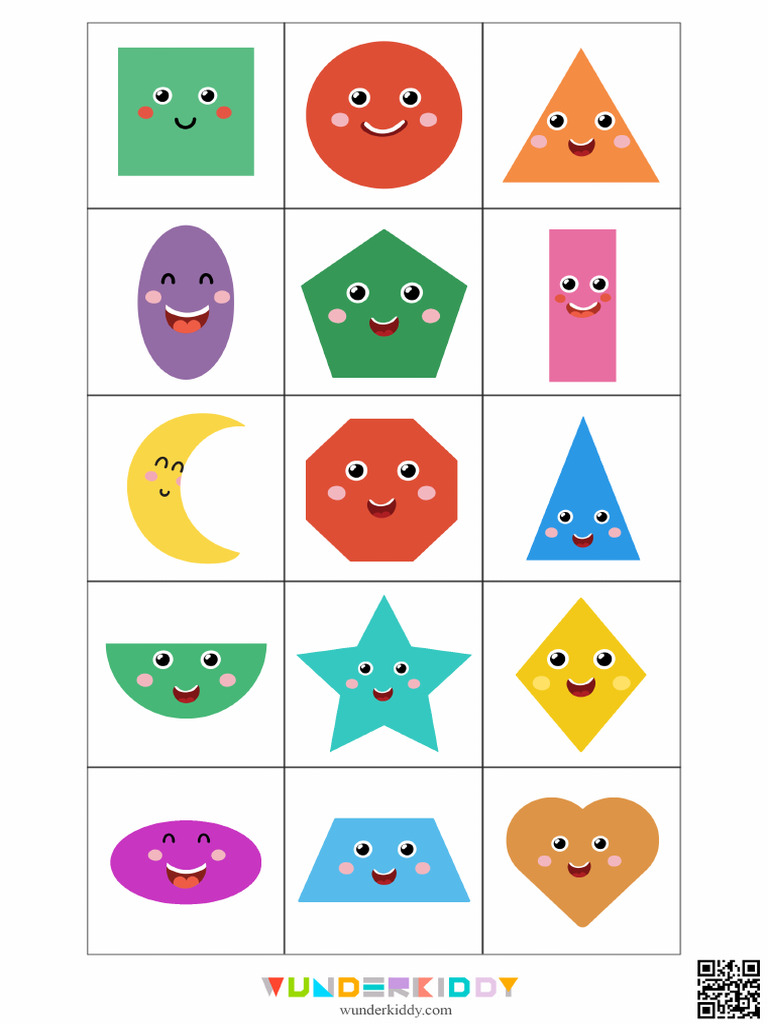 Wunderkiddy Everyday Objects Shape | PDF