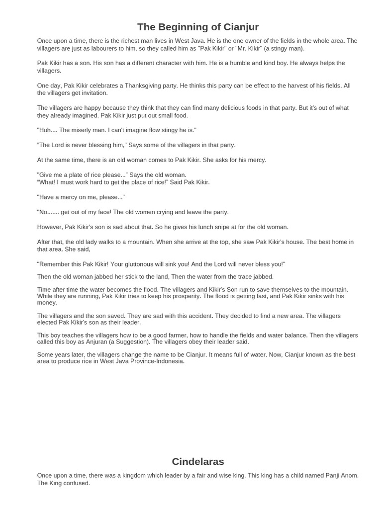 Transcript Story Telling BBS 2024 | PDF | Duck | Birds