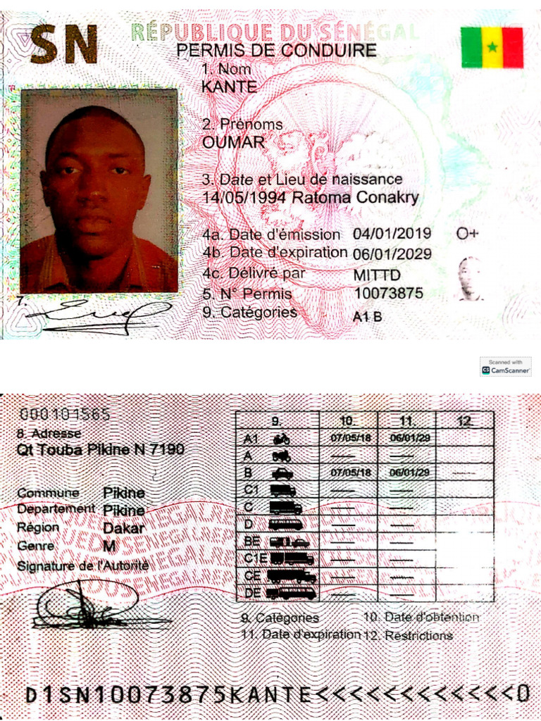 PERMIS DE CONDUIRE | PDF