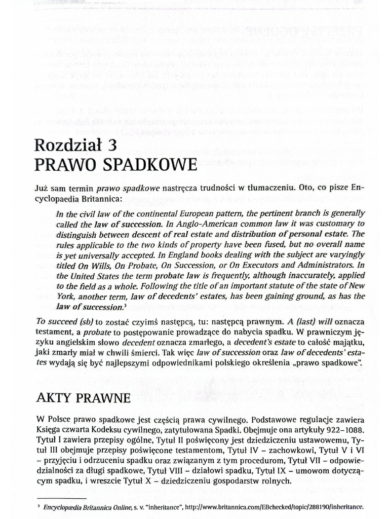 prawo spadkowe | PDF