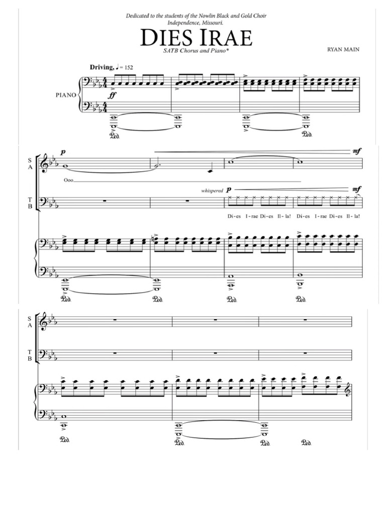 Dies Irae SATB | PDF