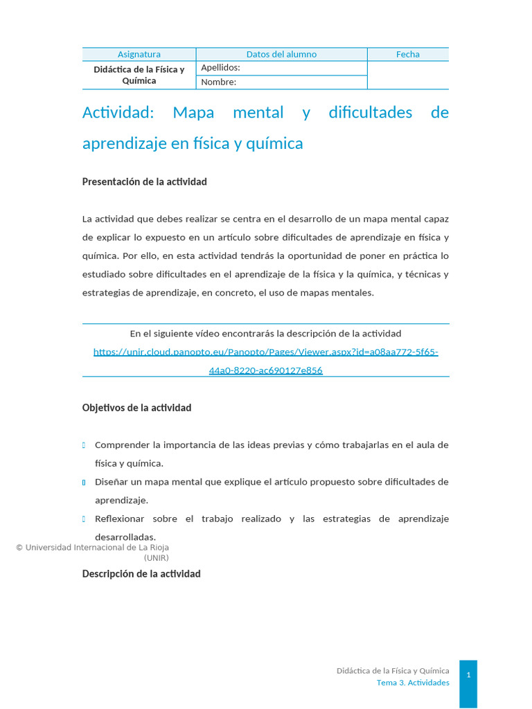 Musecun05 t3 Act | PDF | Aprendizaje | Evaluación