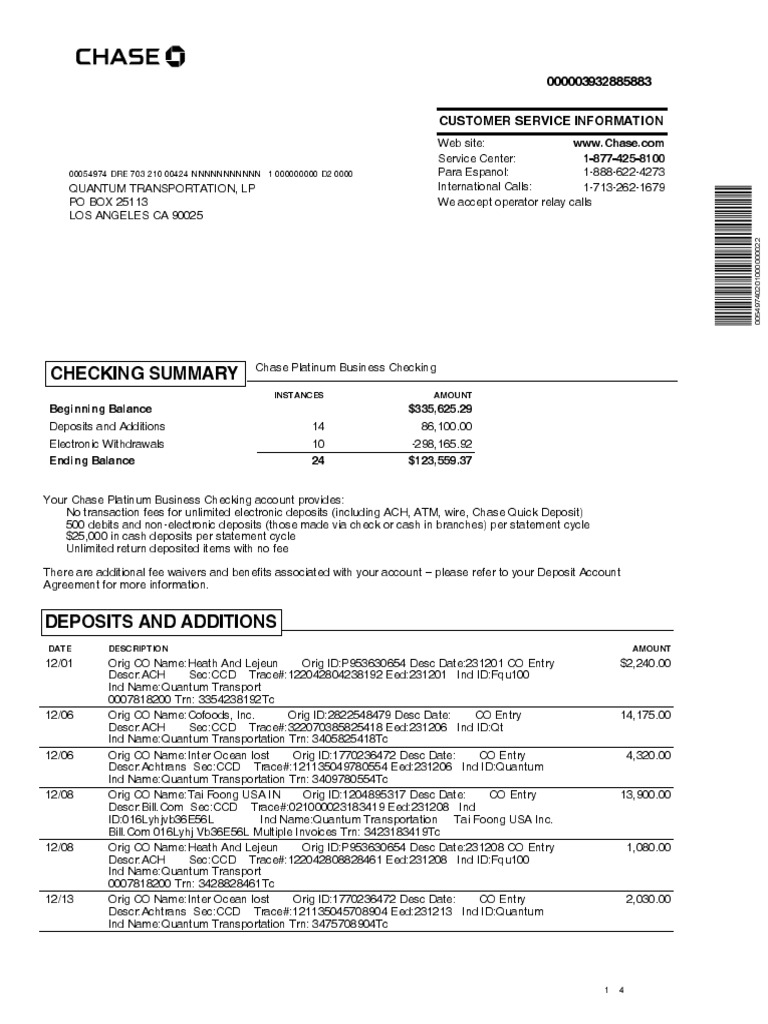 Statements 5883 | PDF | Transaction Account | Fee