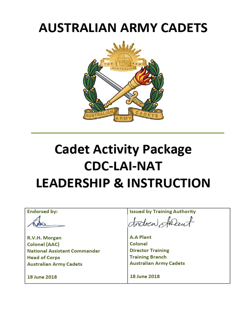 00 CDC-LAI-NAT | PDF | Sergeant | Corporal