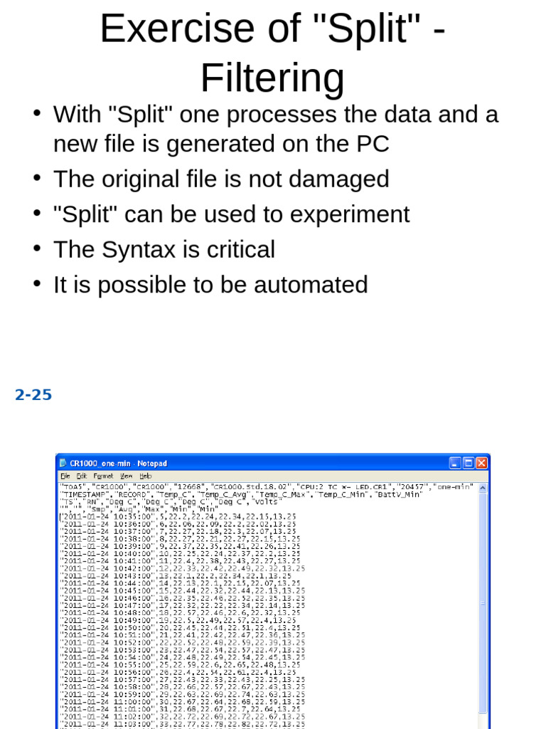 Split Instruction CRBasic English | PDF | Technology & Engineering