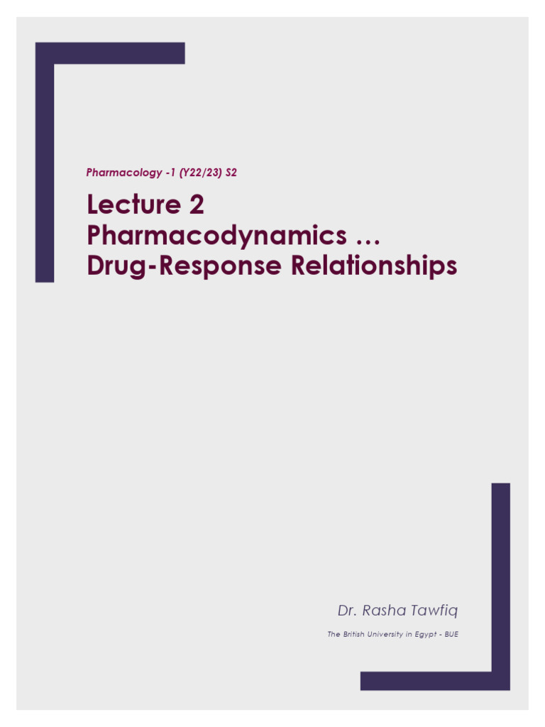 Lecture 2 - Handout | PDF | Cell Signaling | Receptor (Biochemistry) Lecture 2 - Handout | PDF | Cell Signaling | Receptor (Biochemistry)