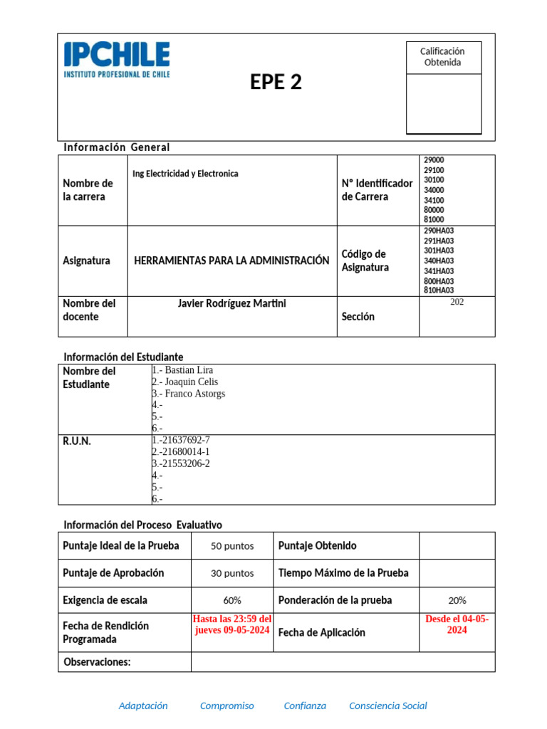 Epe2 Herr. para La Adm. J.R.M. BJC | PDF | Business | Planificación ...
