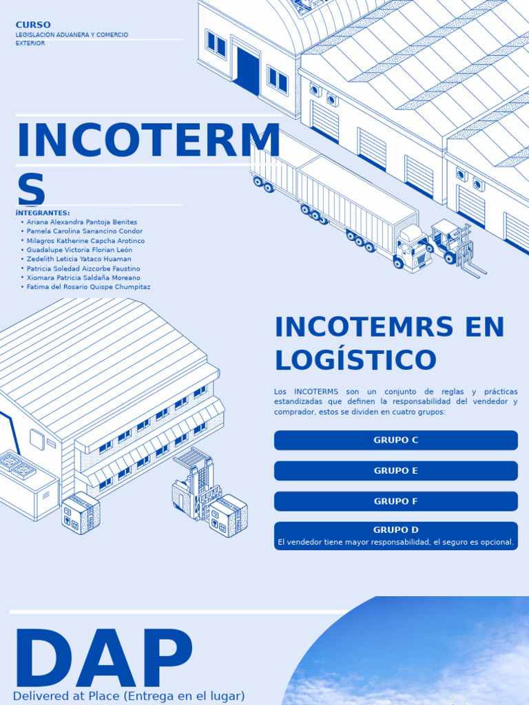 Guía Completa sobre INCOTERMS DAP y DAT | PDF | Derecho empresarial ...