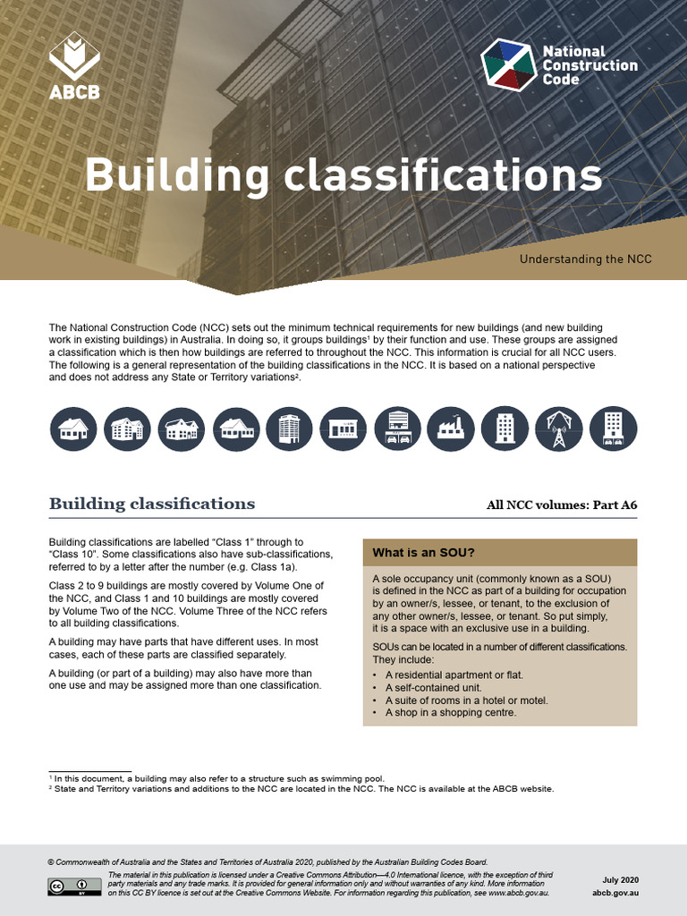 UTNCC Building Classifications | PDF | Building | Buildings And Structures