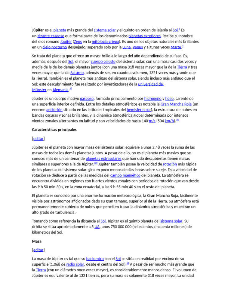 Júpiter | PDF | Júpiter | Planetas
